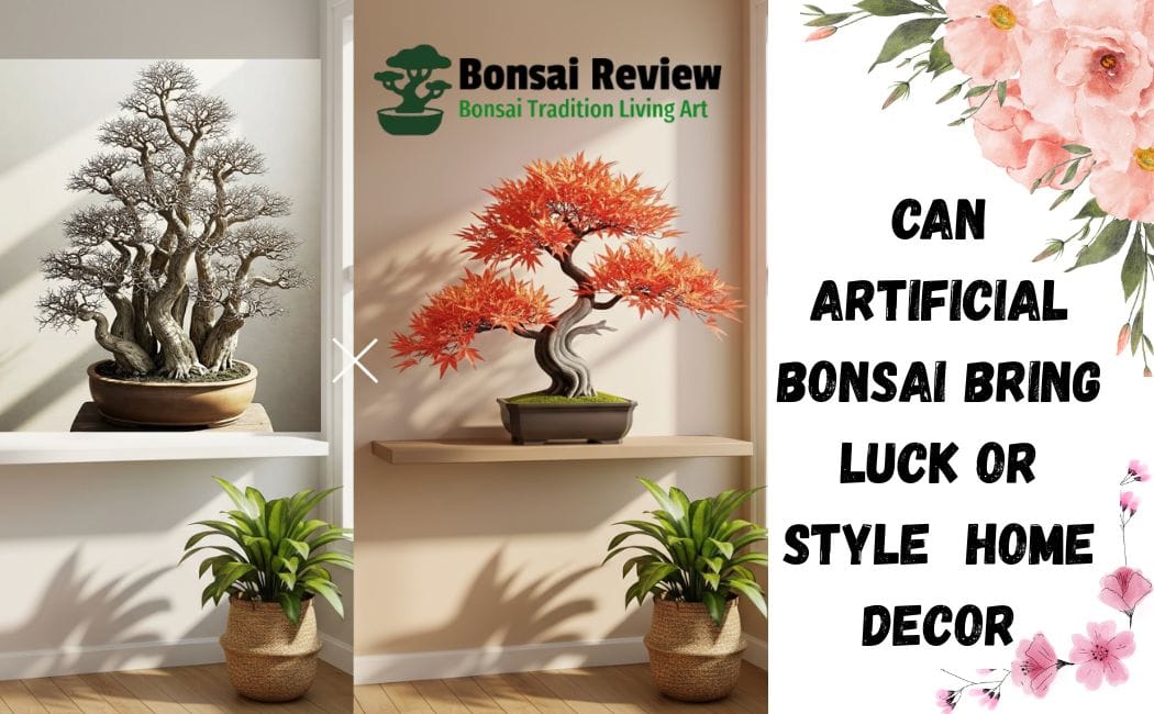 Artificial Bonsai Tree Brings Luck Home or Style to Corner?