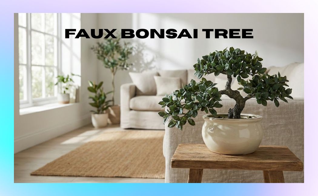 Faux Bonsai Tree: Realistic Artificial Bonsai for Home & Office Decor