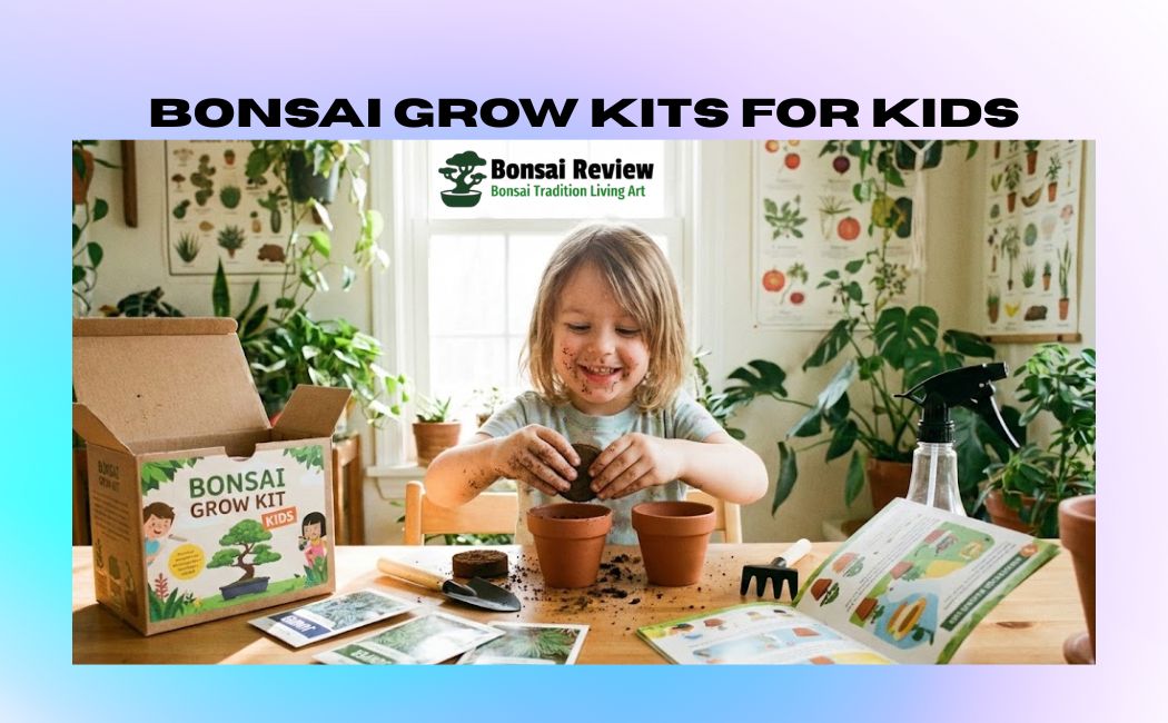 Bonsai Grow Kit for Kids: Safe, Fun, Educational Mini Tree.