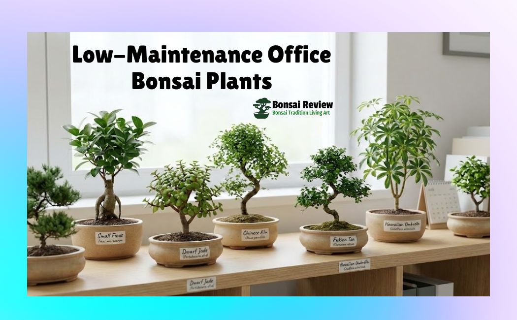 Top 7 Low-Maintenance Office Bonsai Plants Busy Desk Decor.
